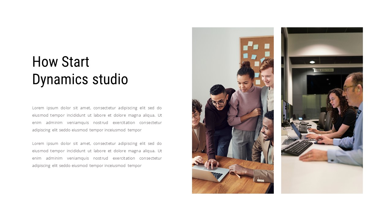 Dynamics - Modern Business PowerPoint Template, Presentation Templates