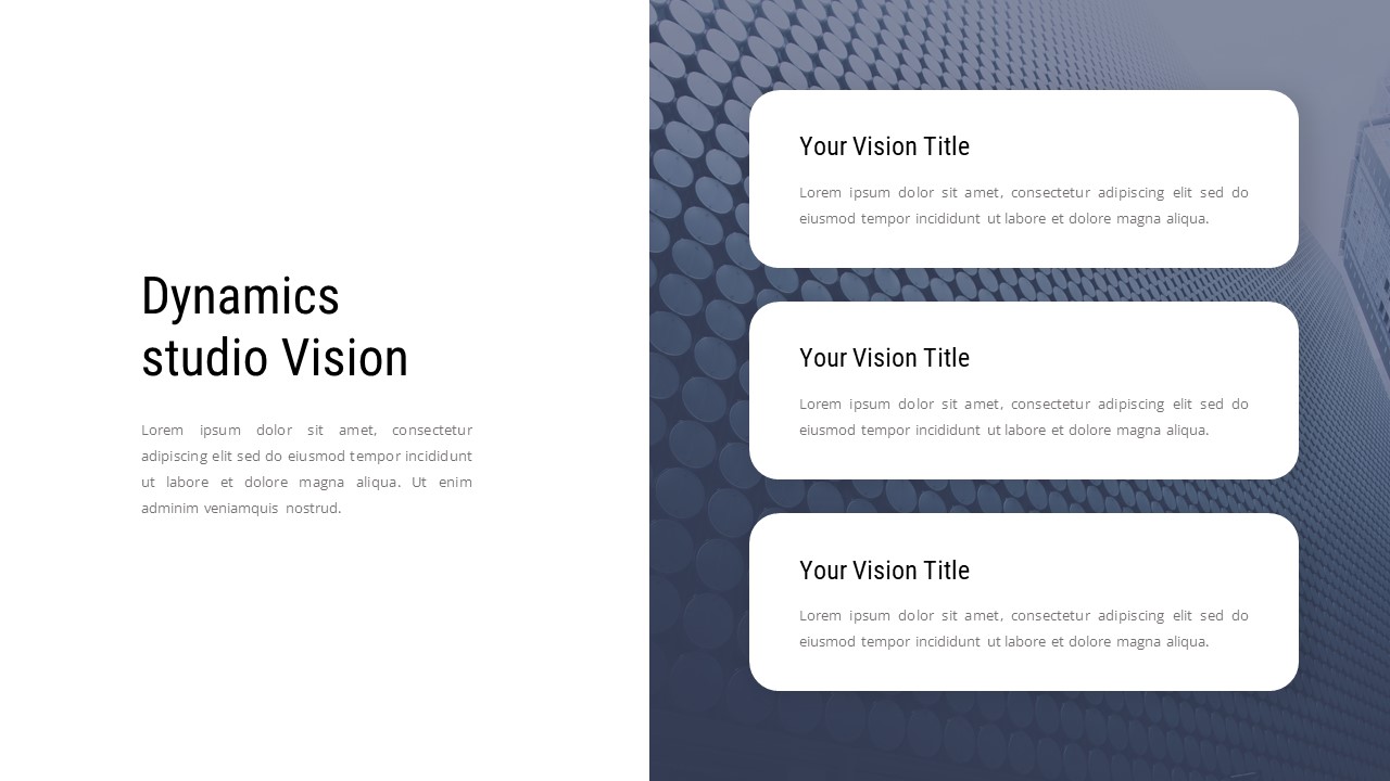 Dynamics - Modern Business Google Slides Template, Presentation Templates