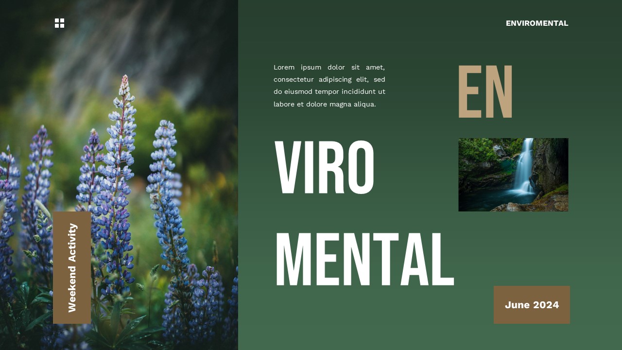Enviromental - Nature Powerpoint Templates, Presentation Templates