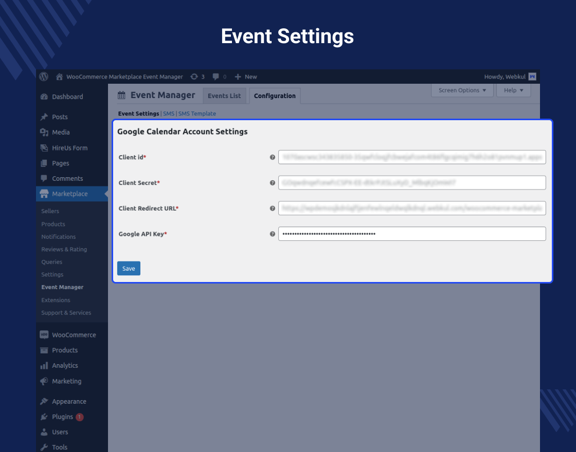 Marketplace Event Manager For Woocommerce By Webkul Codecanyon
