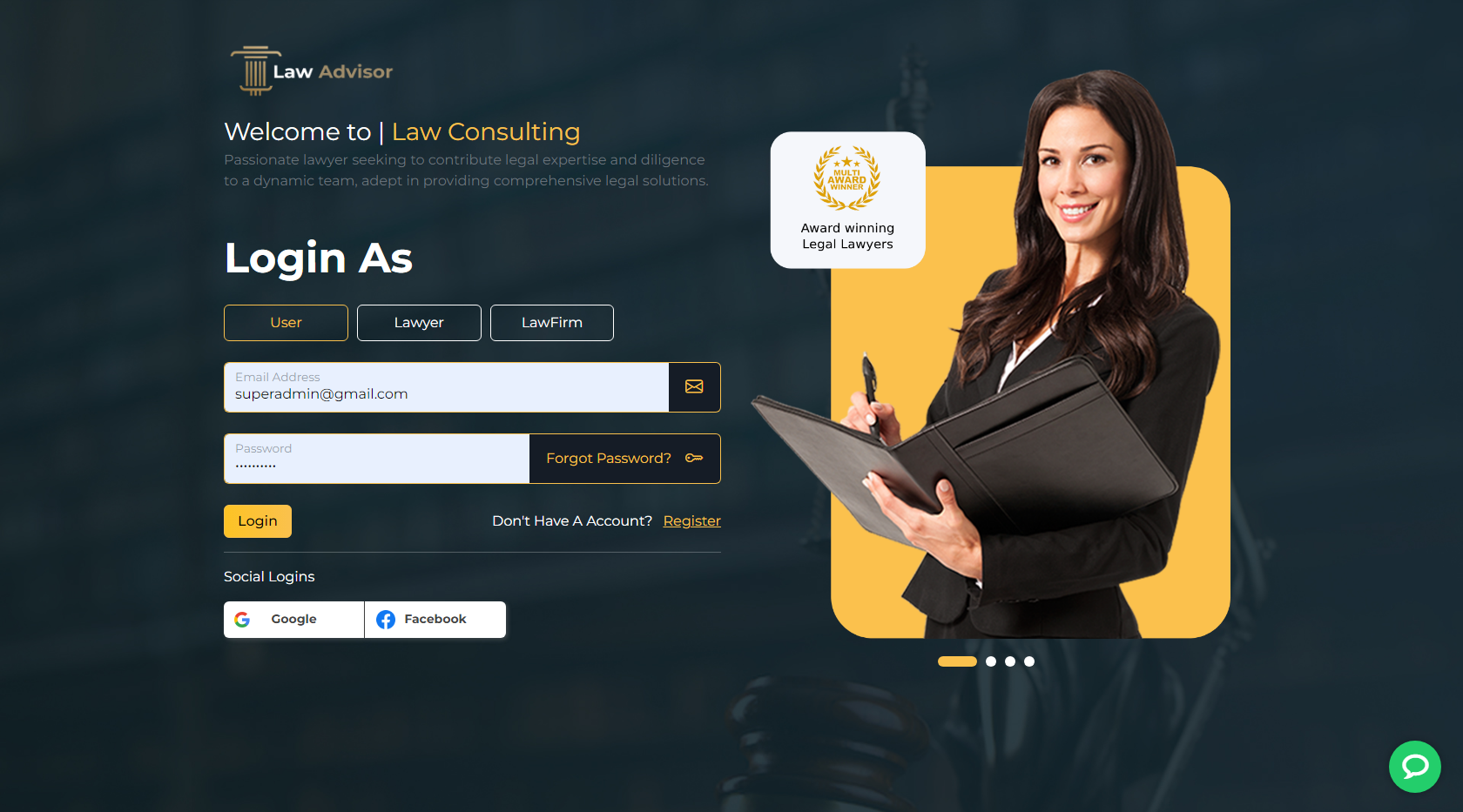 LawAdvisor - Seamless Tele-Advisory Platform & Virtual Legal Services ...