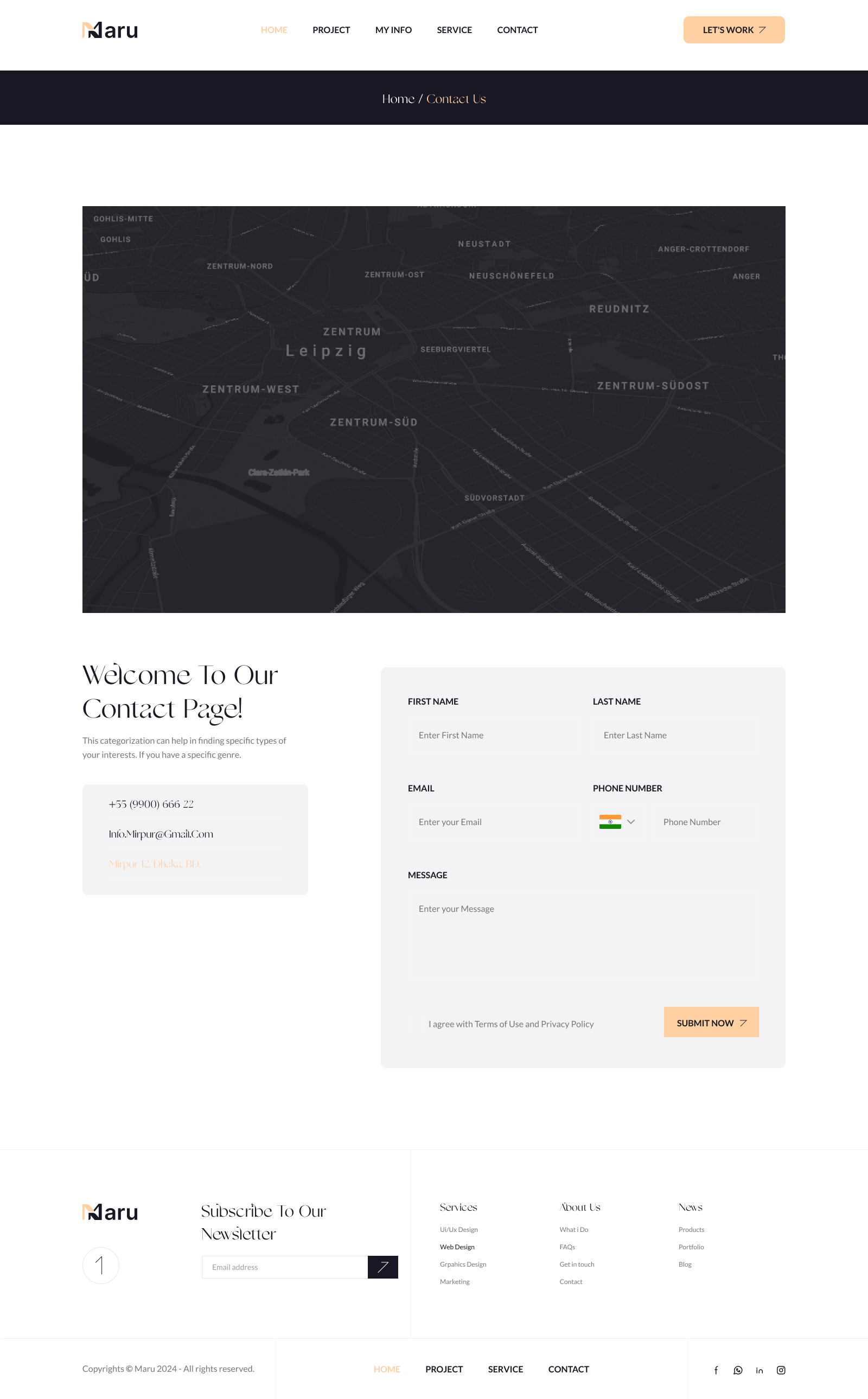 Maru - Personal Portfolio Figma Template by bracketweb | ThemeForest