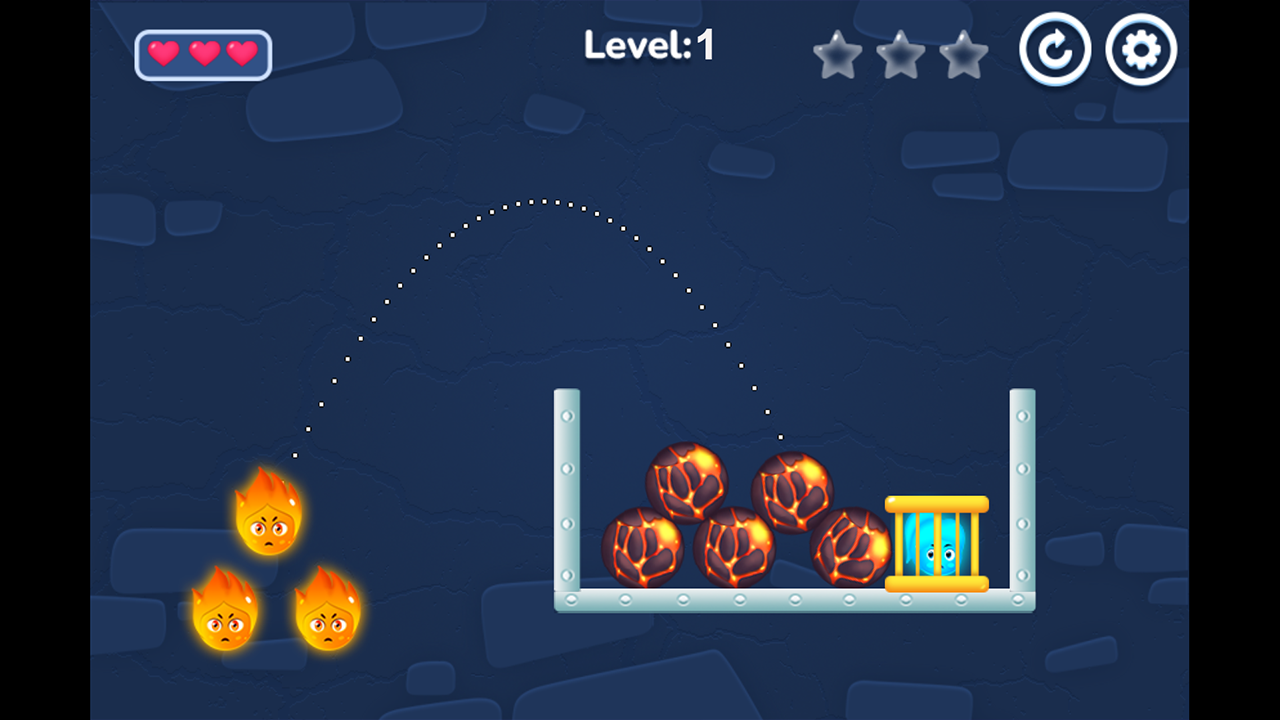 Ice Girl Rescue [ Construct 3 , HTML5 ] by Fabboxstudios | CodeCanyon