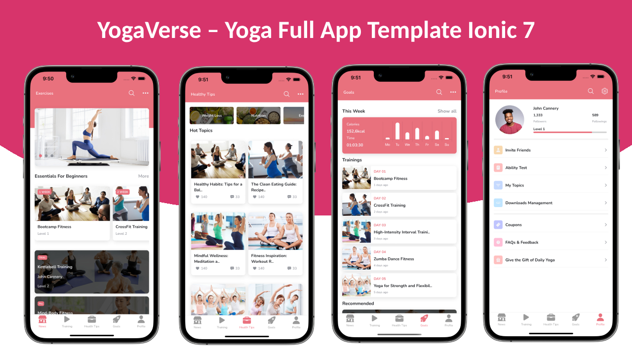 ionic 7 template bundle / ionic 7 starter / ionic 7 themes bundles ...