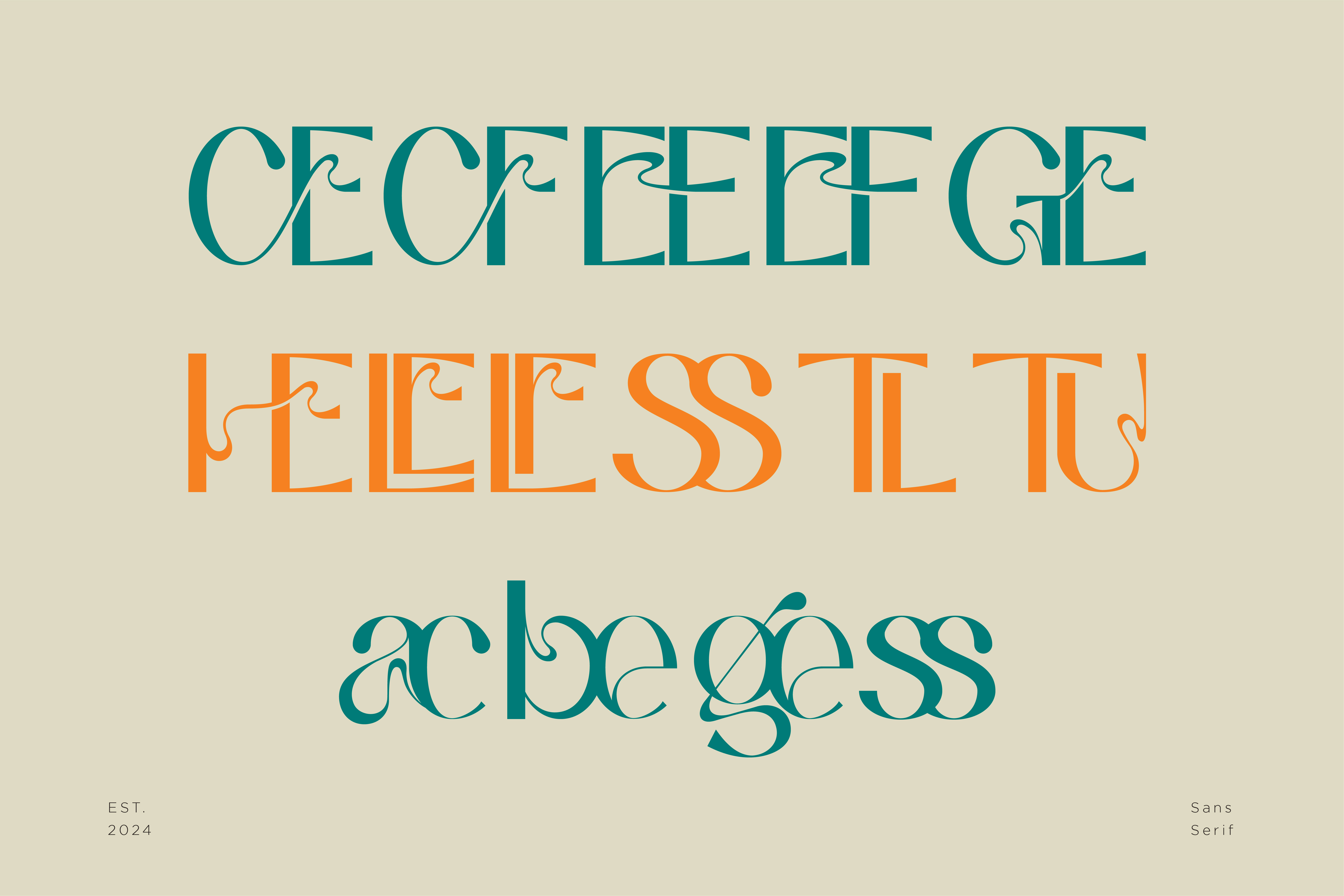 DeRe, Fonts | GraphicRiver