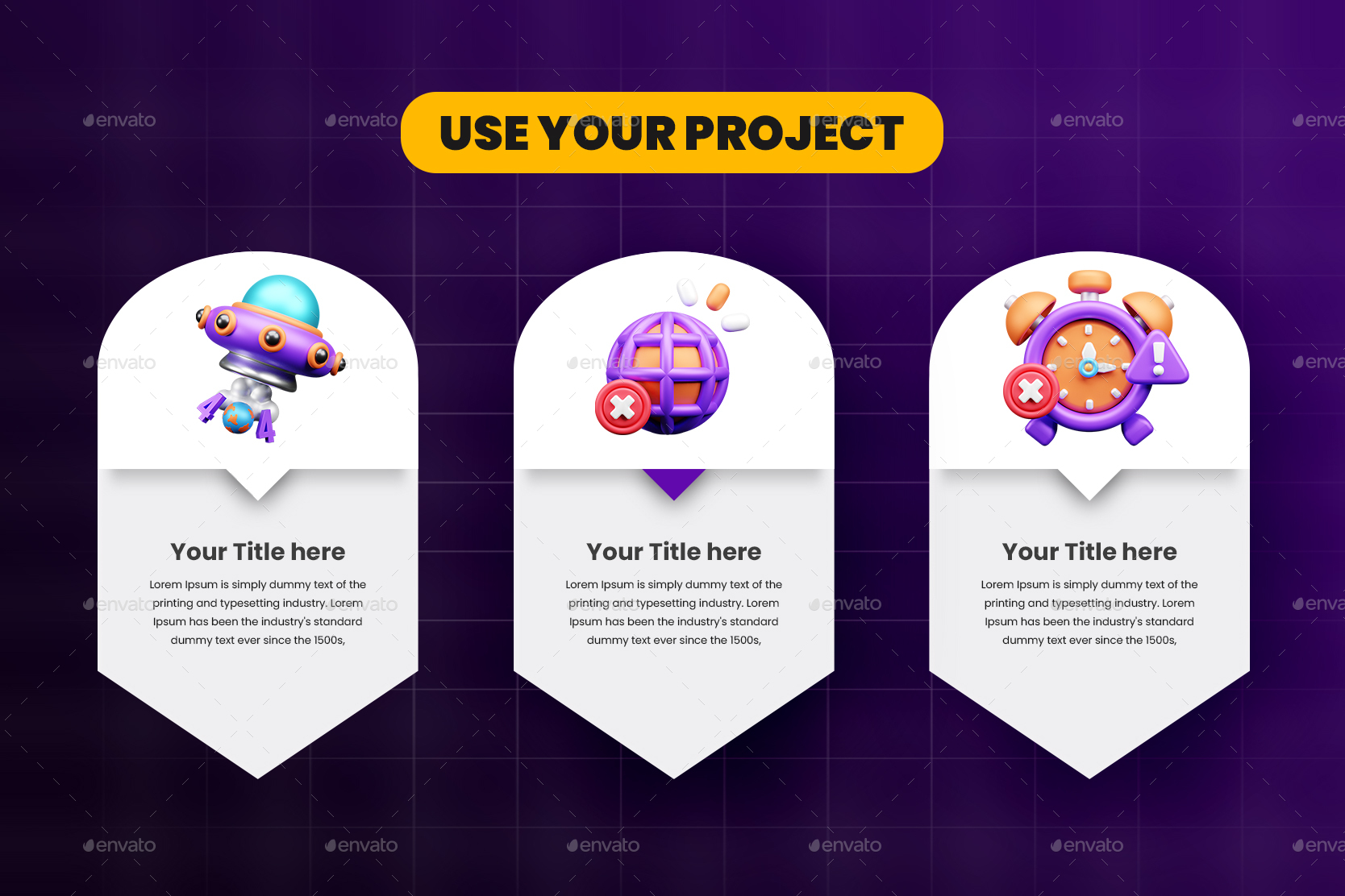 Empty State 3d Illustration Icon Pack, Graphics | GraphicRiver