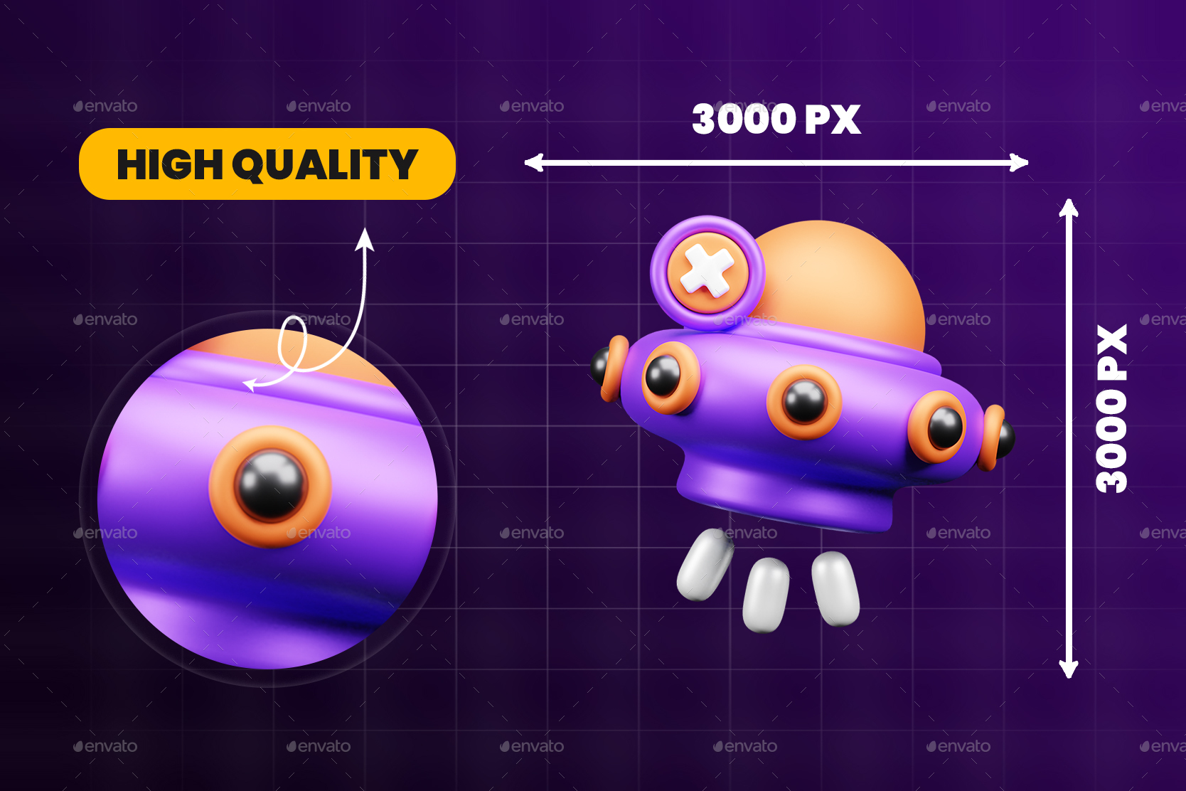 Empty State 3d Illustration Icon Pack, Graphics | GraphicRiver