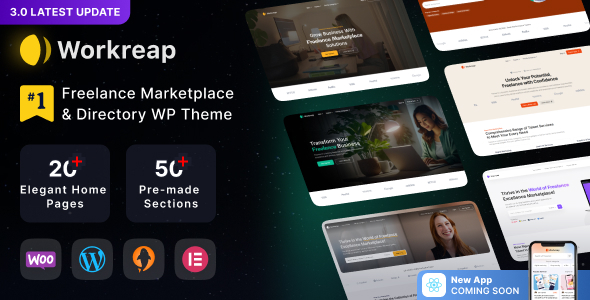 Workreap - Freelance Marketplace WordPress Theme by AmentoTech | ThemeForest