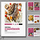 Red Recipes Book Template, Print Templates | GraphicRiver