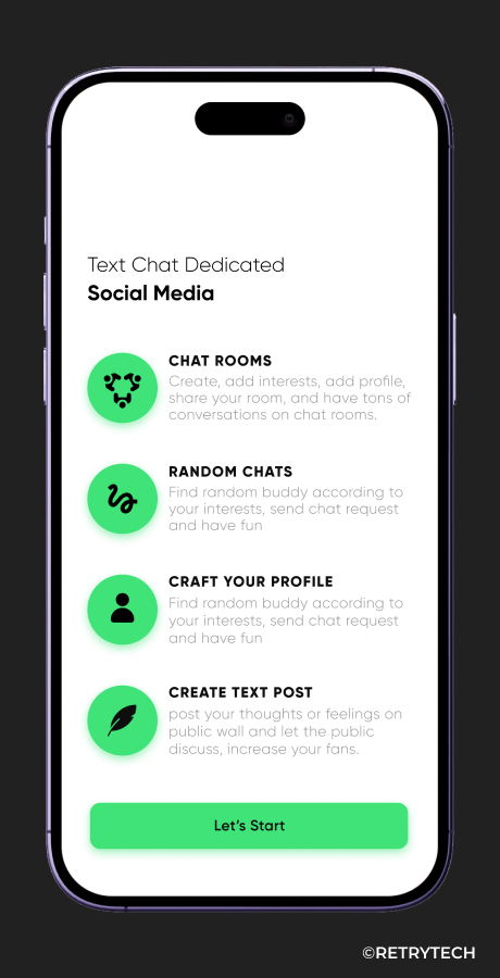 Chatter : Ultimate Social Media with Chat Rooms, Posts, Stories, Audio ...