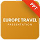 Europe Travel - Travel Powerpoint Templates, Presentation Templates