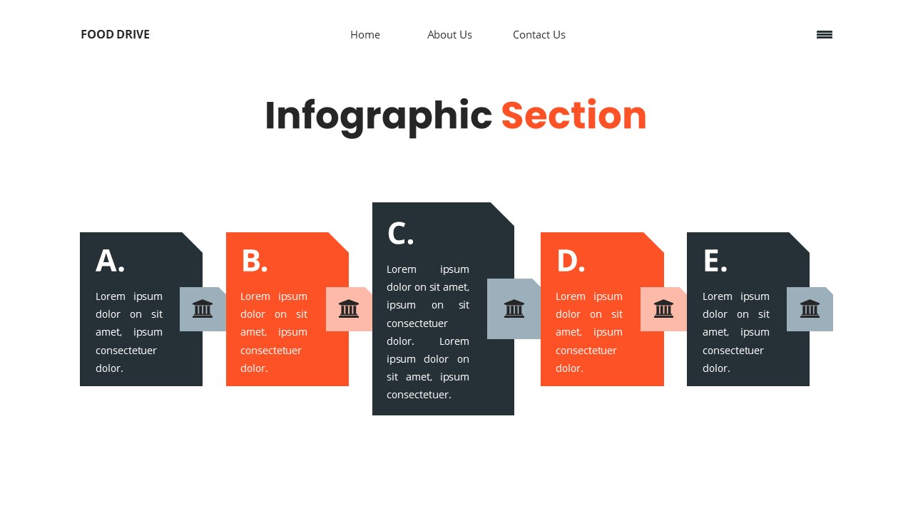 Food Drive - Food Google Slide Templates, Presentation Templates ...