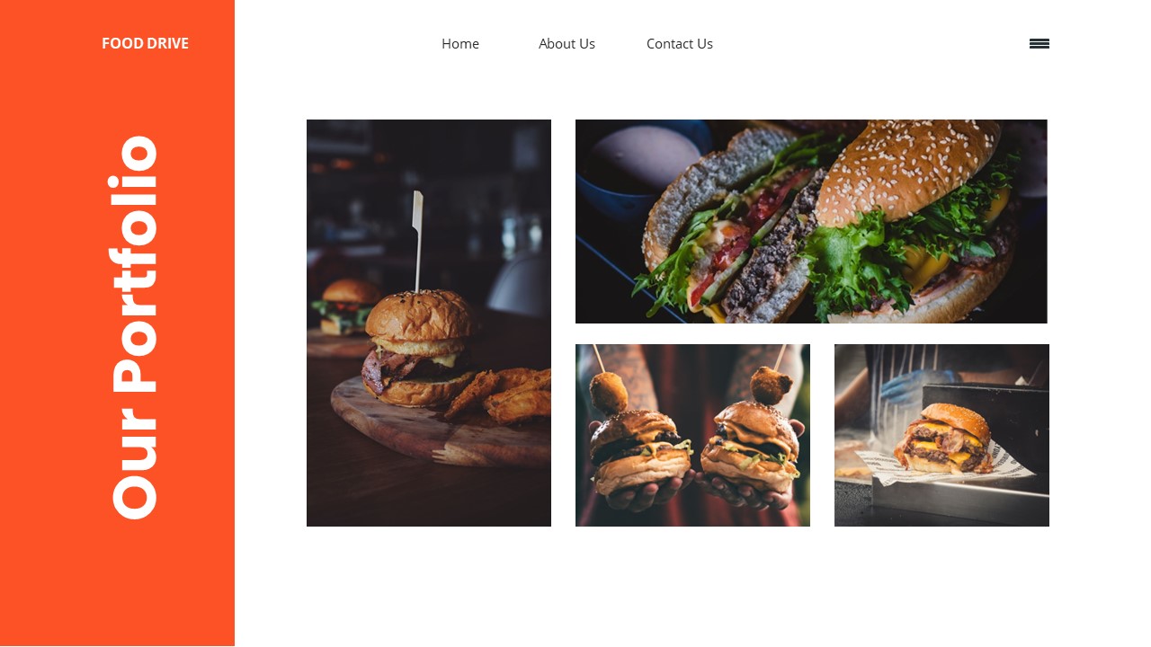 Food Drive - Food Google Slide Templates, Presentation Templates ...