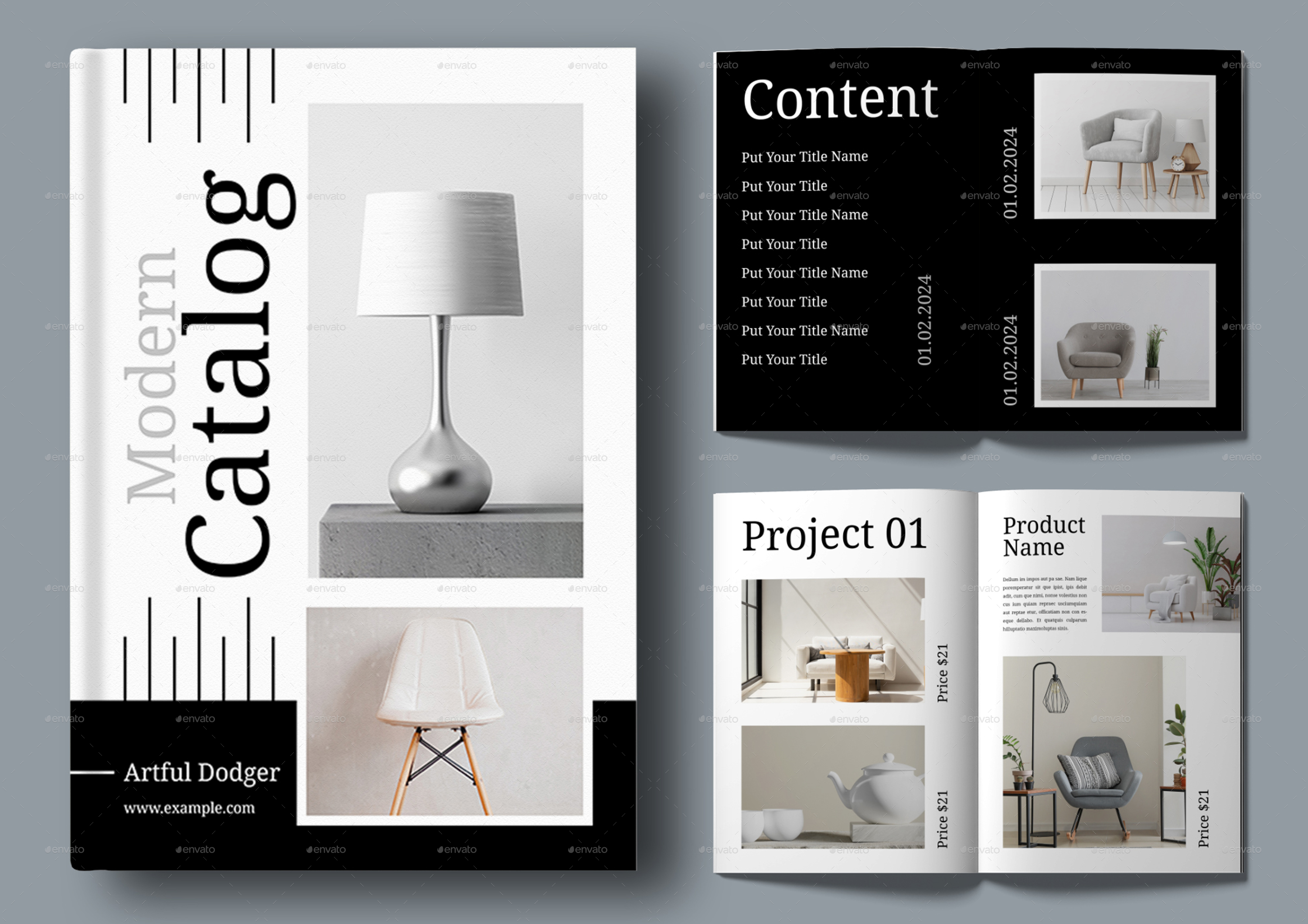 Product Catalog Template Layout, Print Templates | GraphicRiver