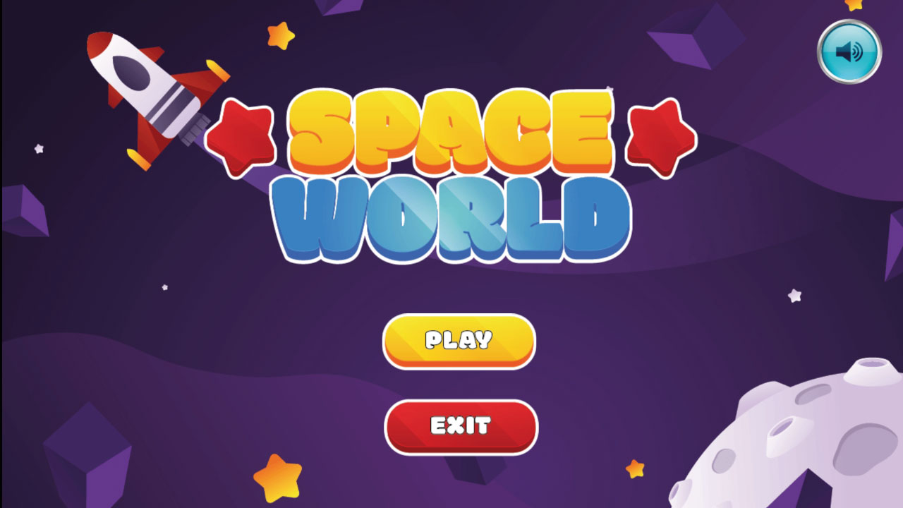 Space World Game- Educational Game - HTML5, Construct 3 by edumindgames
