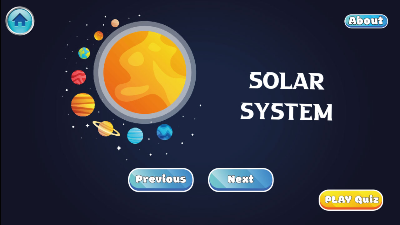 Space World Game- Educational Game - HTML5, Construct 3 by edumindgames