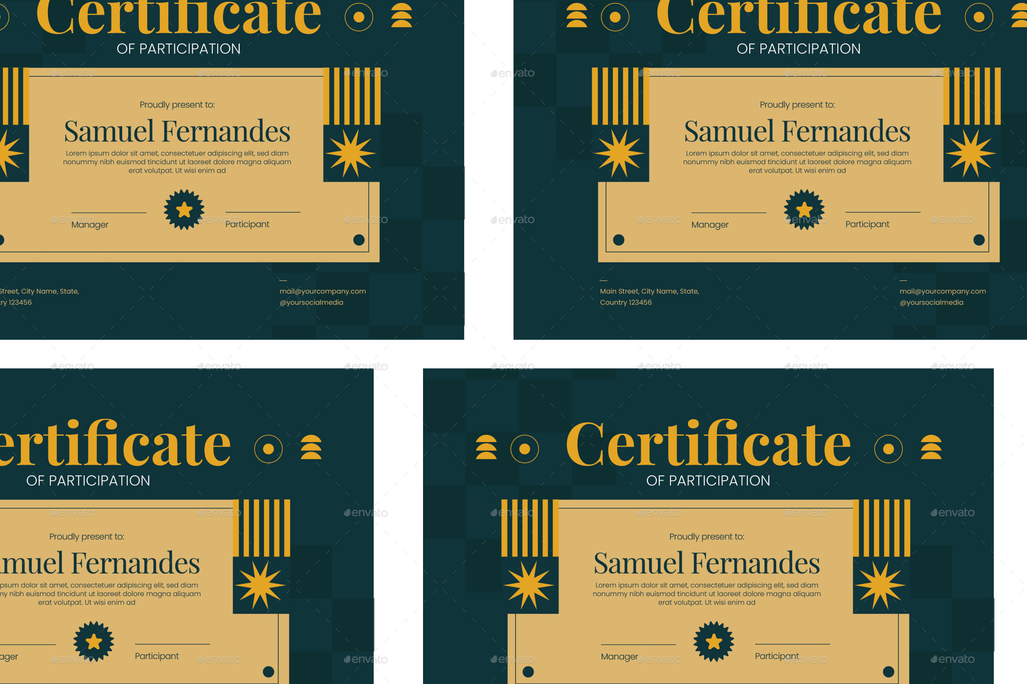 Classic Green Certificate, Print Templates | GraphicRiver