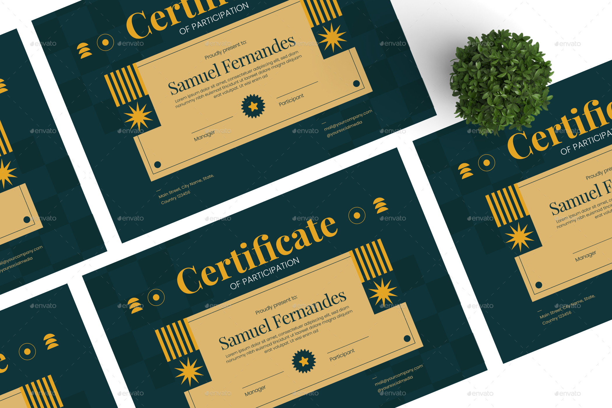 Classic Green Certificate, Print Templates | GraphicRiver