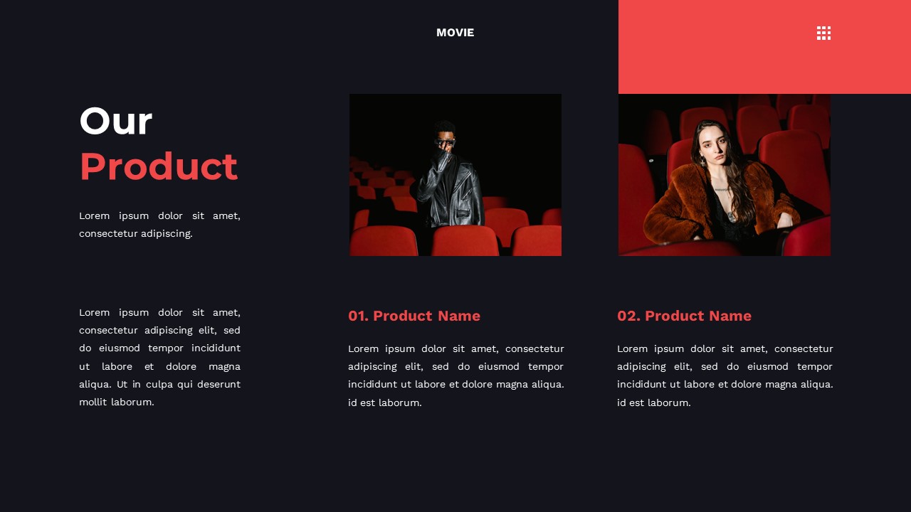Movie - Movie Production Powerpoint Templates, Presentation Templates