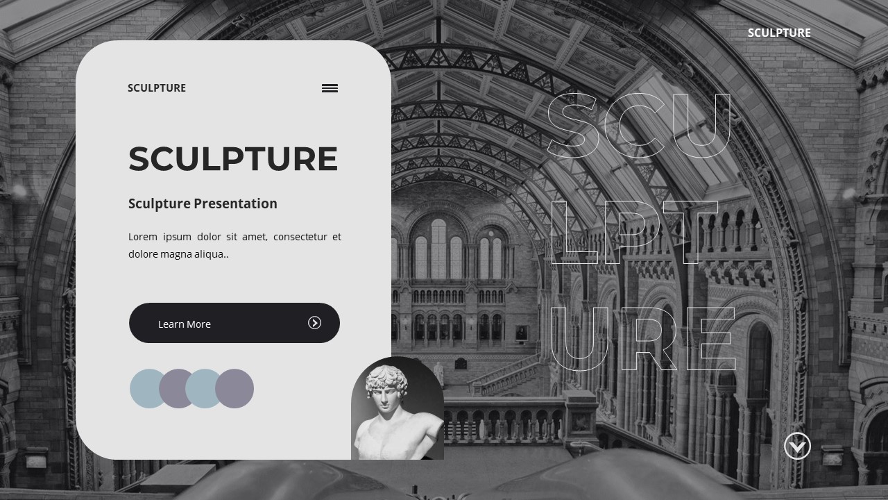 Sculpture - Sculpture Powerpoint Templates, Presentation Templates