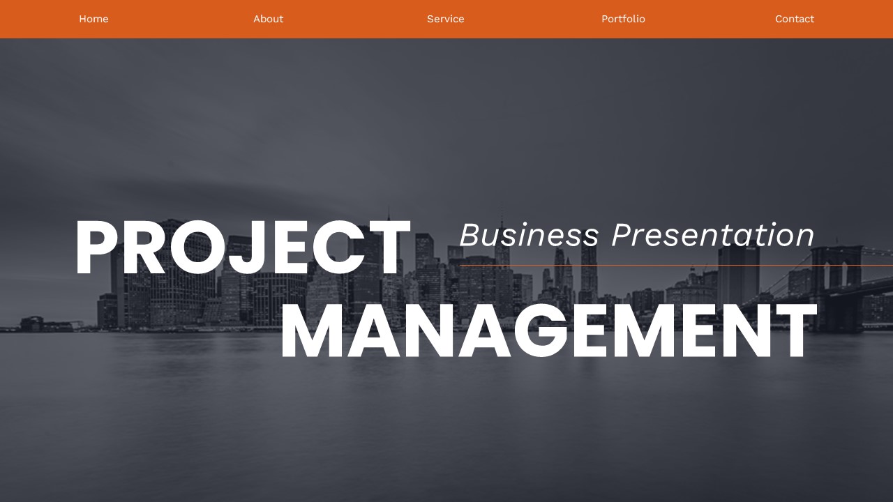 Project Management - Business Powerpoint Templates, Presentation Templates
