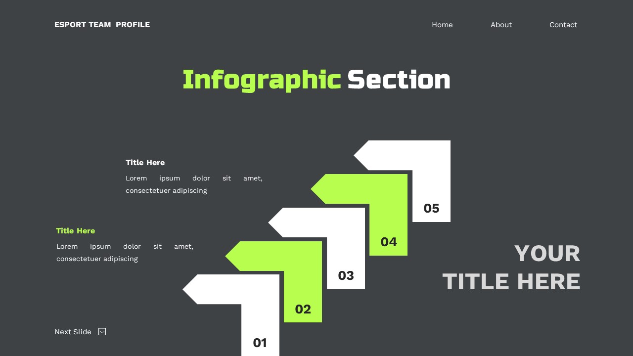 Espor Team Profile - Game Powerpoint Templates, Presentation Templates
