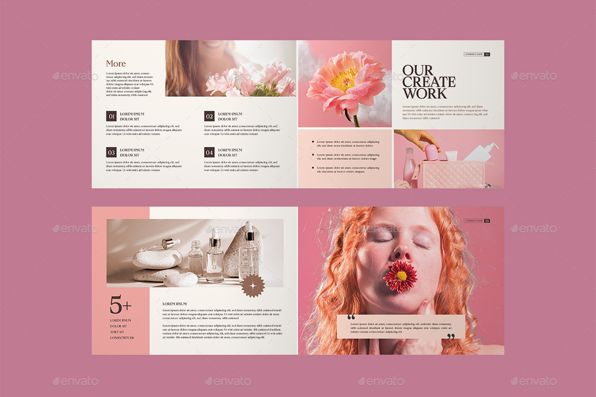 Landscape Company Profile, Print Templates | GraphicRiver