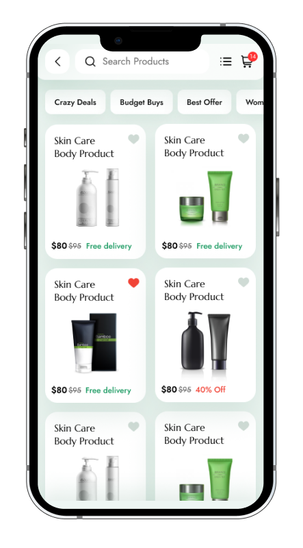 Glower - React Native Expo Cosmetics eCommerce Mobile App Template by ...