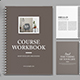 Course Workbook Template, Print Templates | GraphicRiver