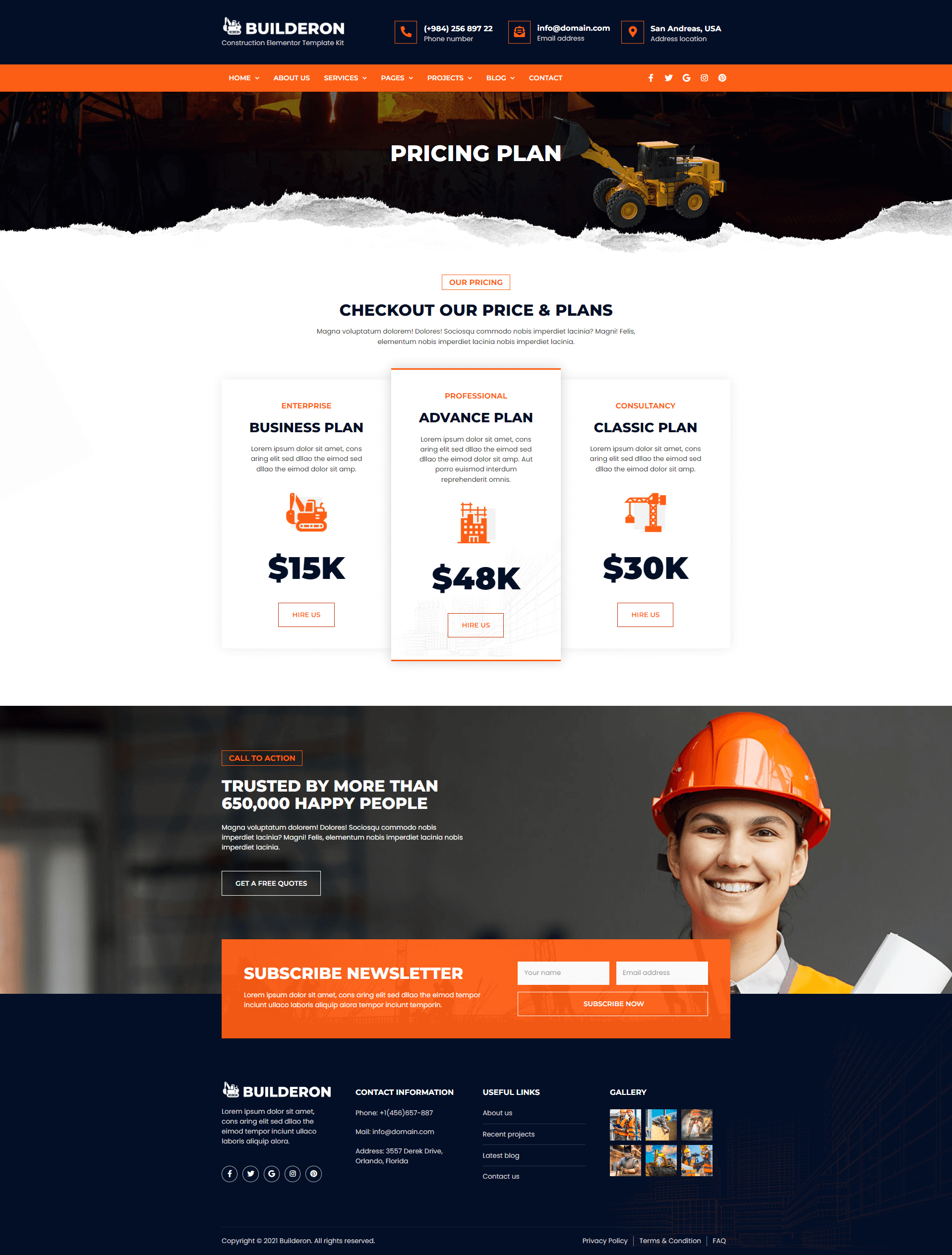 Builderon – Construction & Industry Figma Template by bosathemes | ThemeForest