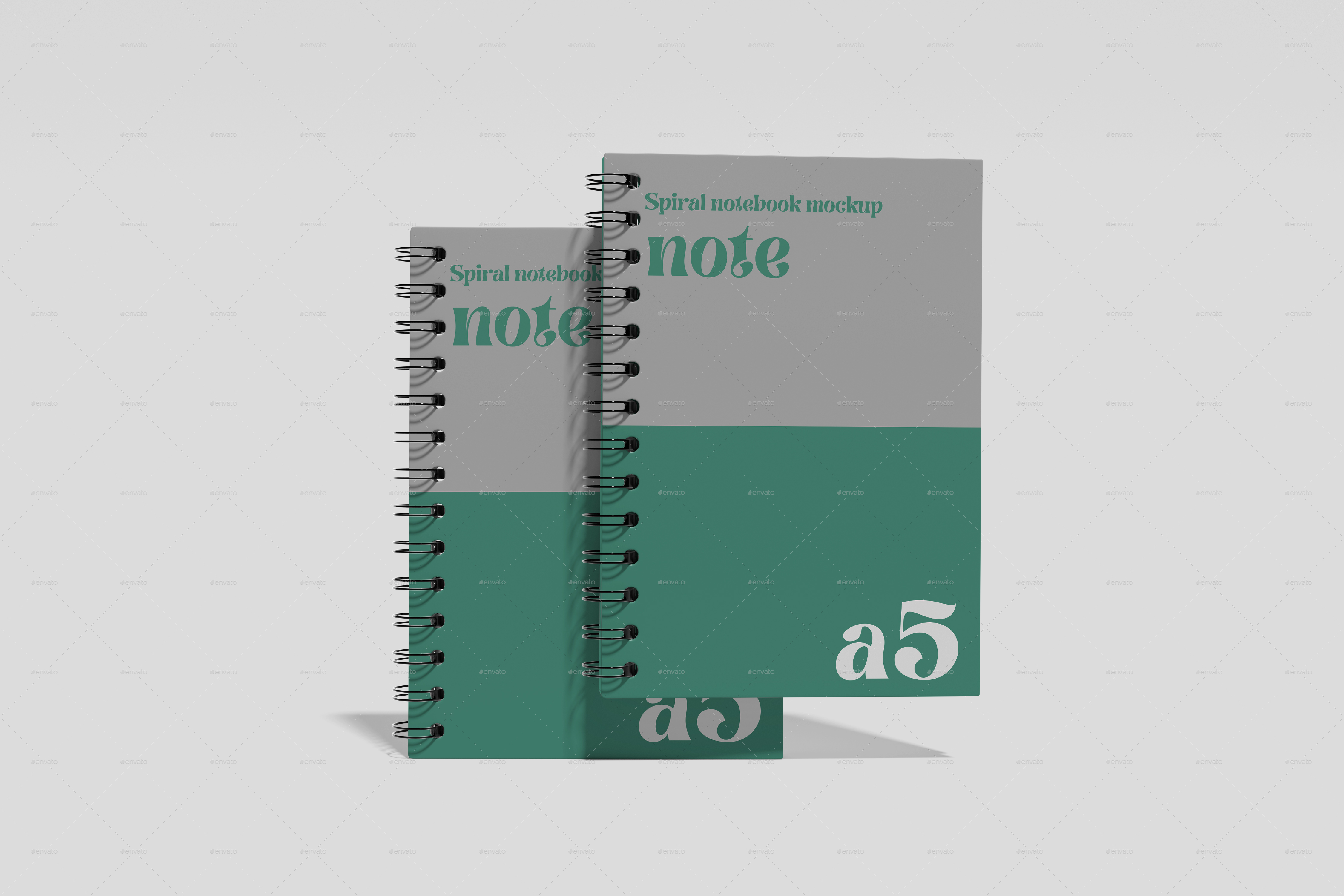 Spiral Notebook Mockup, Graphics | GraphicRiver