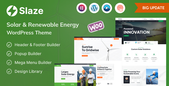 Slaze - Solar Panel & Solar Energy Theme by ThemeOri | ThemeForest