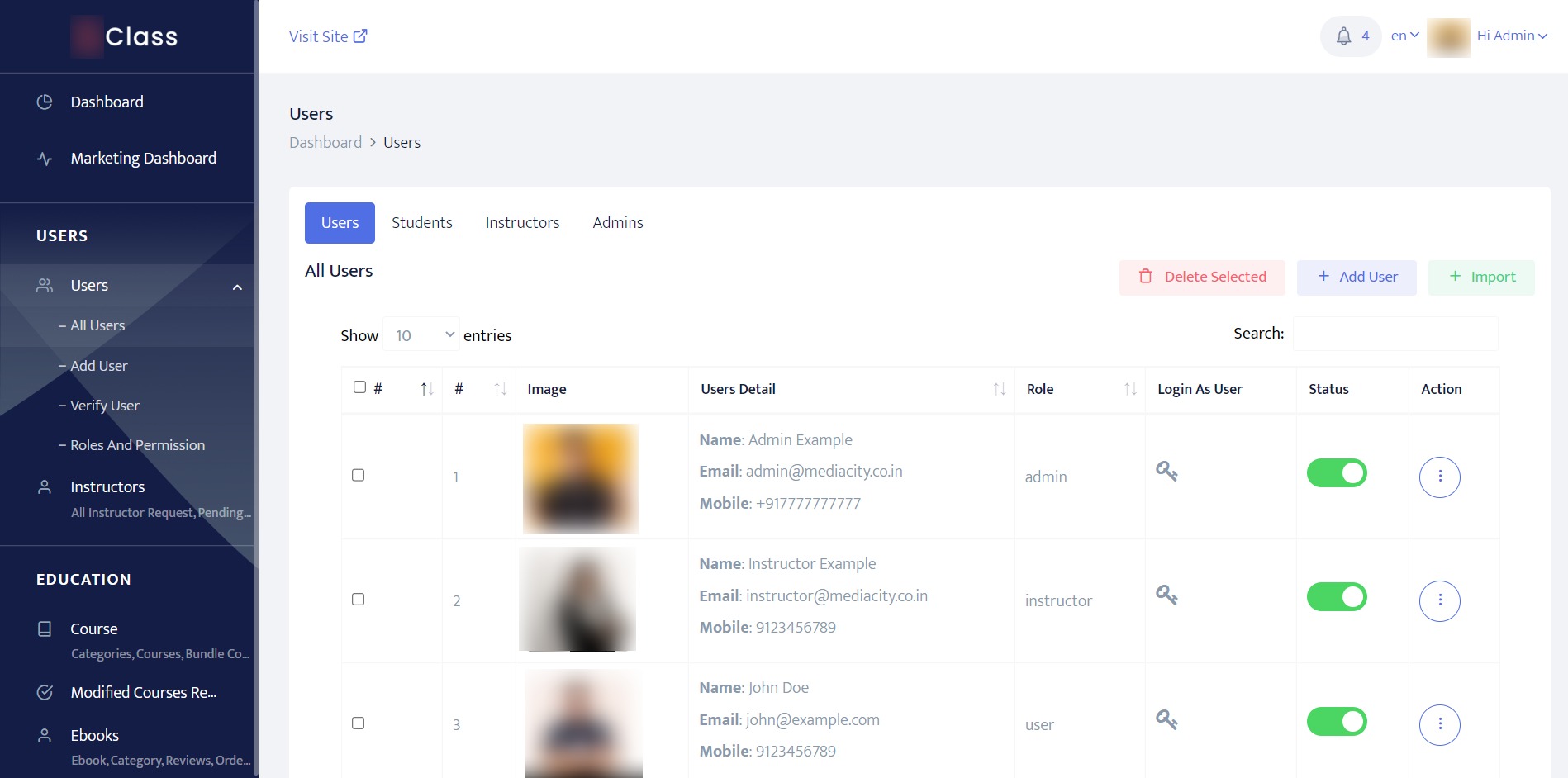 eClass - Learning Management System by media-city | CodeCanyon