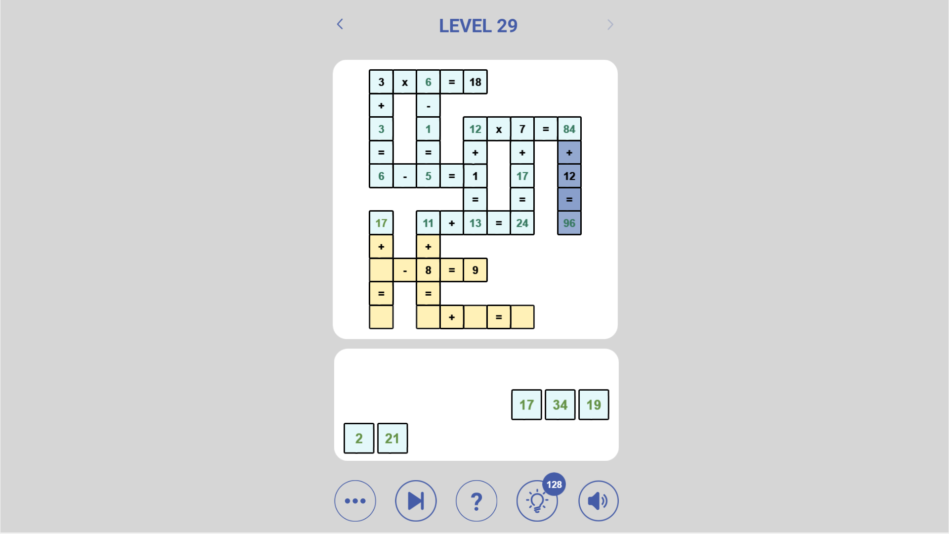 Math Cross Puzzle(Html5 + Construct 3 +Mobile) by darssoft | CodeCanyon