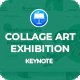 Collage Art Exhibition Keynote, Presentation Templates | GraphicRiver