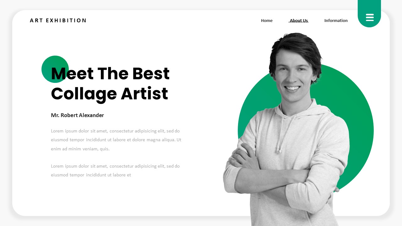 Collage Art Exhibition Keynote, Presentation Templates | GraphicRiver