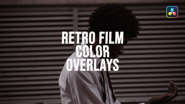 Retro Film Color Overlays For DaVinci Resolve, DaVinci Resolve Templates