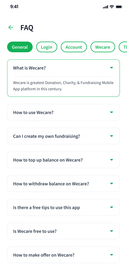 Wecare Pro - Donation, Charity, & Fundraising React Native CLI App Ui Kit by lalaWeb