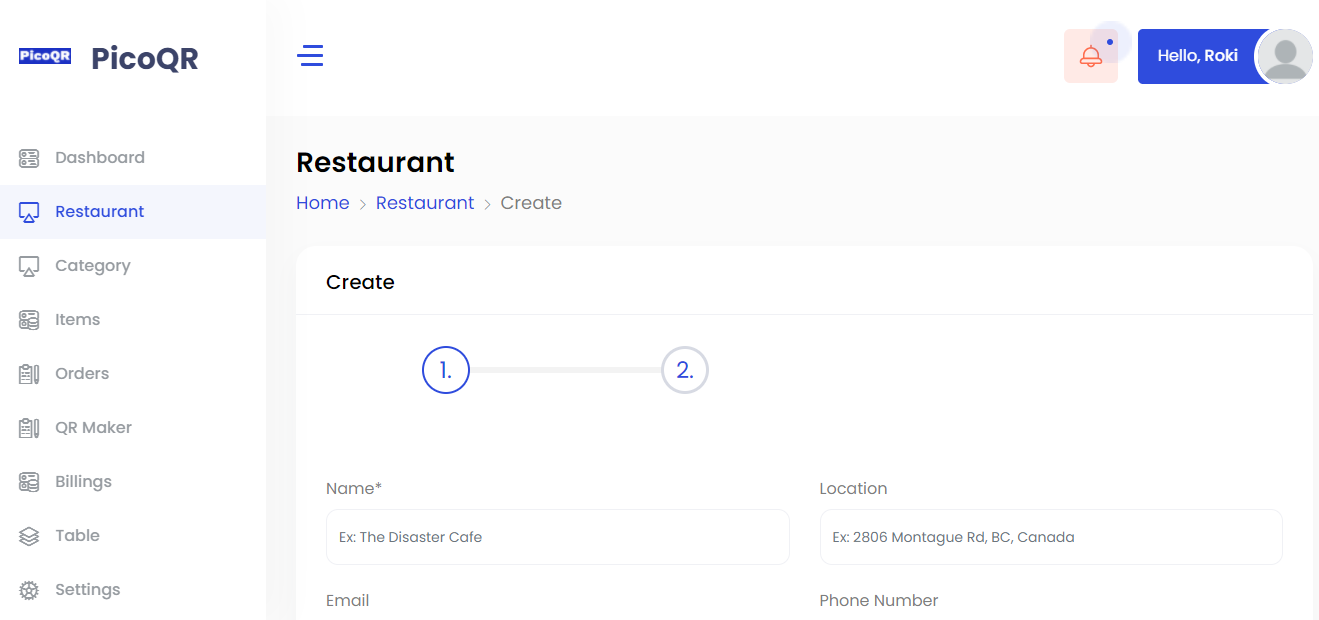 PicoQR - (SaaS) Contactless Digital Restaurant QR Menu Maker by ...