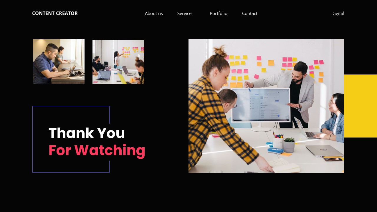 Content Creator - Digital Google Slide Templates, Presentation Templates