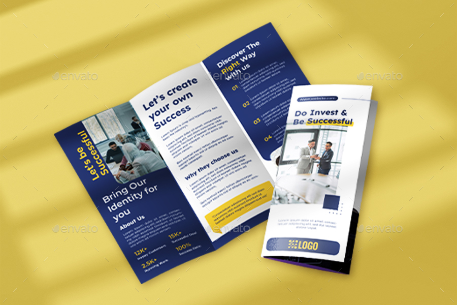 Wealth or Asset Management Trifold Brochure, Print Templates | GraphicRiver