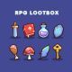 RPG Loot Items, Game Assets | GraphicRiver
