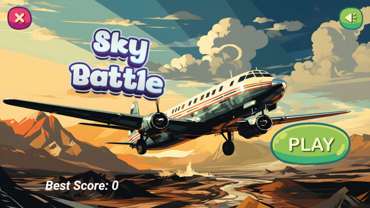 Sky Battle - Arcade Game - HTML5, Construct 3 by edumindgames | CodeCanyon