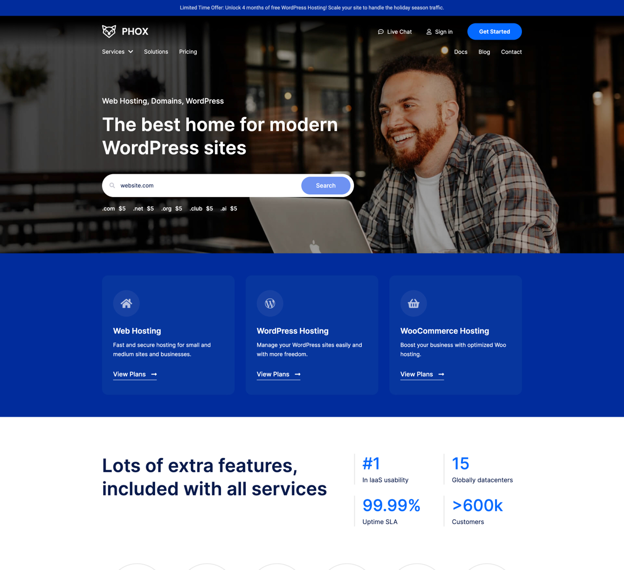 Phox - Hosting WordPress & WHMCS Theme by WHMCSdes | ThemeForest