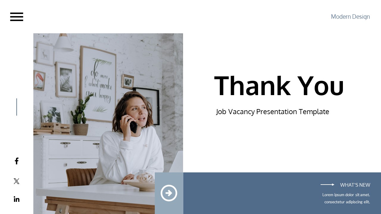 Opend - Job Vacancy PowerPoint Template, Presentation Templates ...