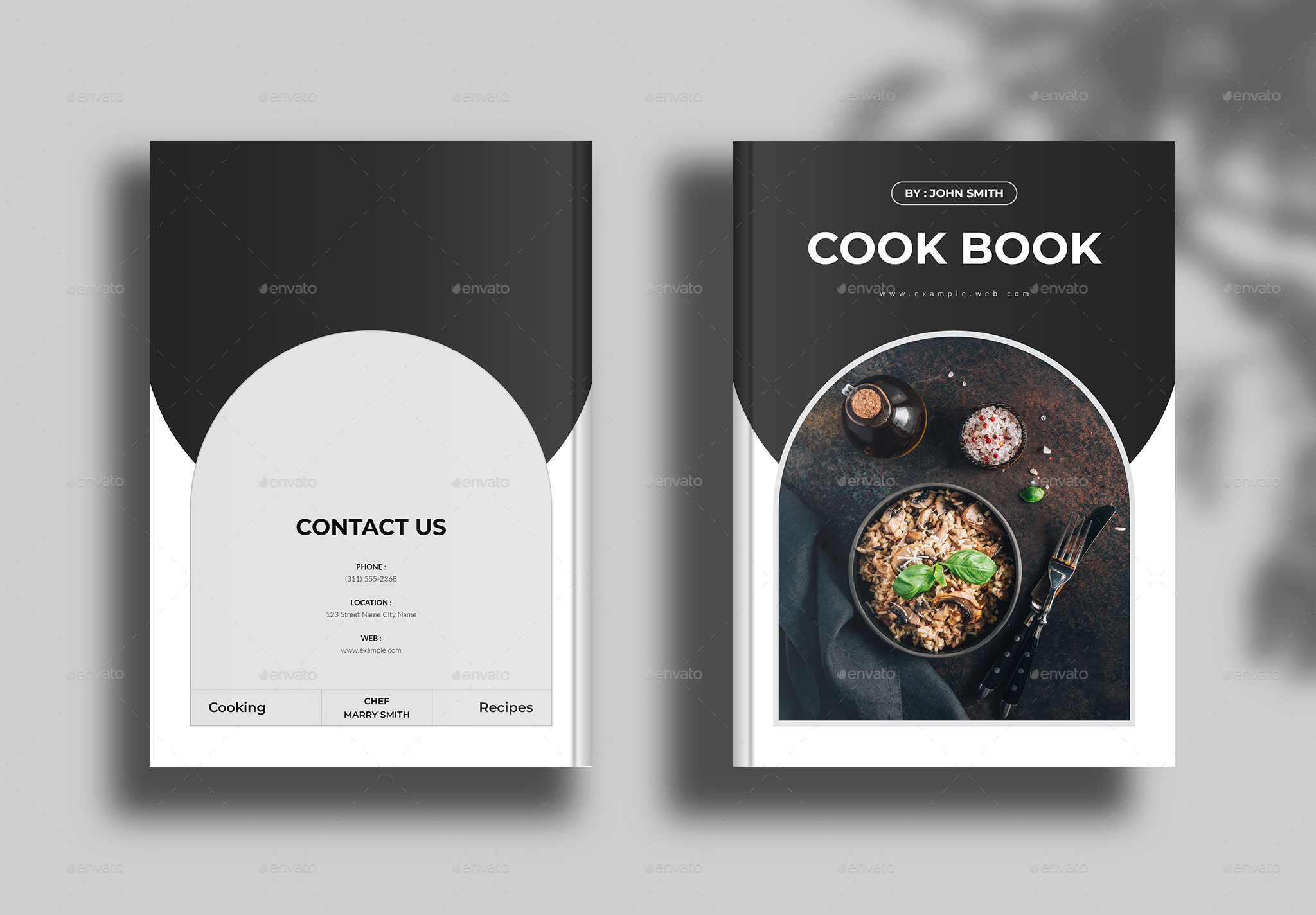 Cook Book & Recipe Book Template, Print Templates | GraphicRiver
