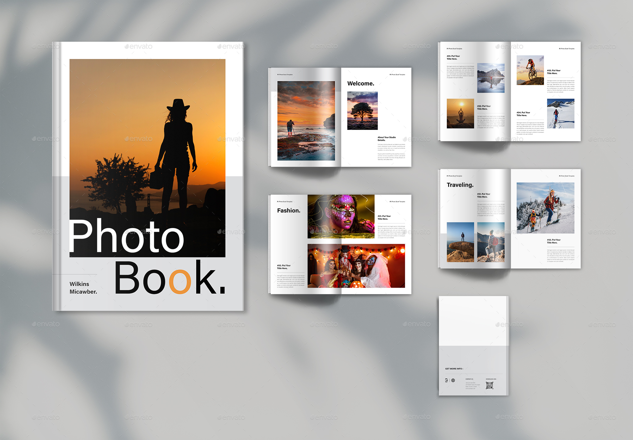 Photo Book Template, Print Templates | GraphicRiver