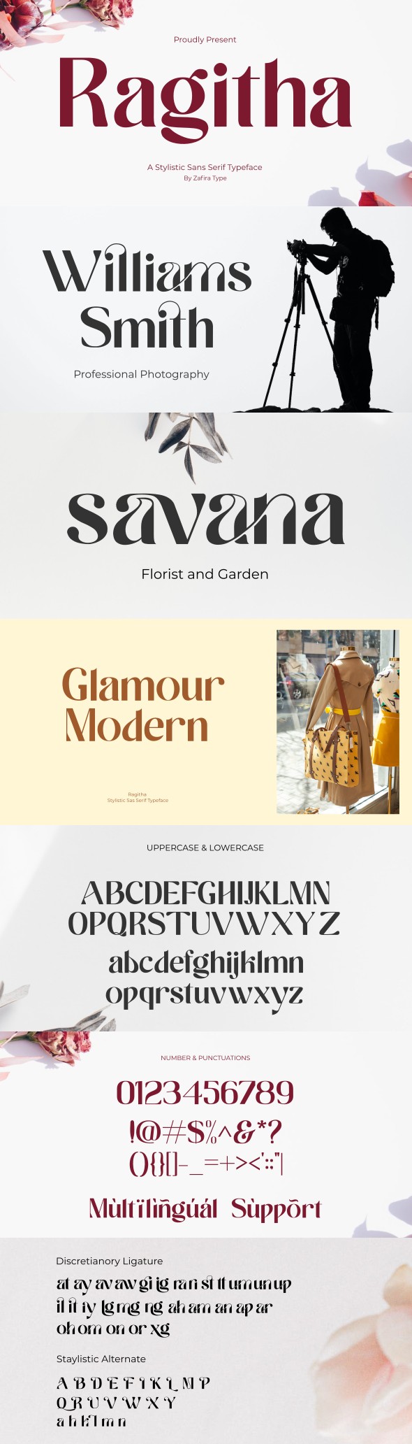 Ragitha, Fonts | GraphicRiver