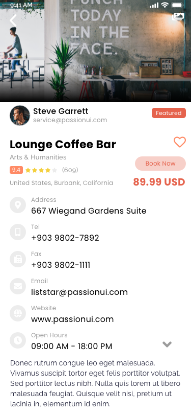 Listar FluxPro – Directory & Classified Mobile App Full Solution by ...