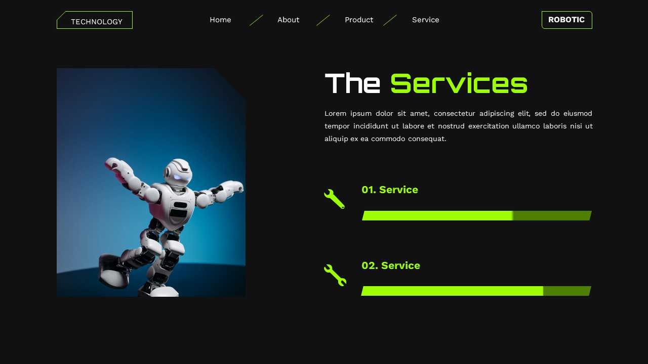 Robotic - Technology Keynote Templates, Presentation Templates ...